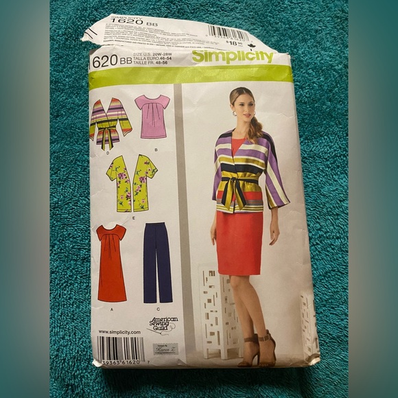 Other | Ladies Plus Sized Simplicity Sewing Pattern 162 Cut | Poshmark